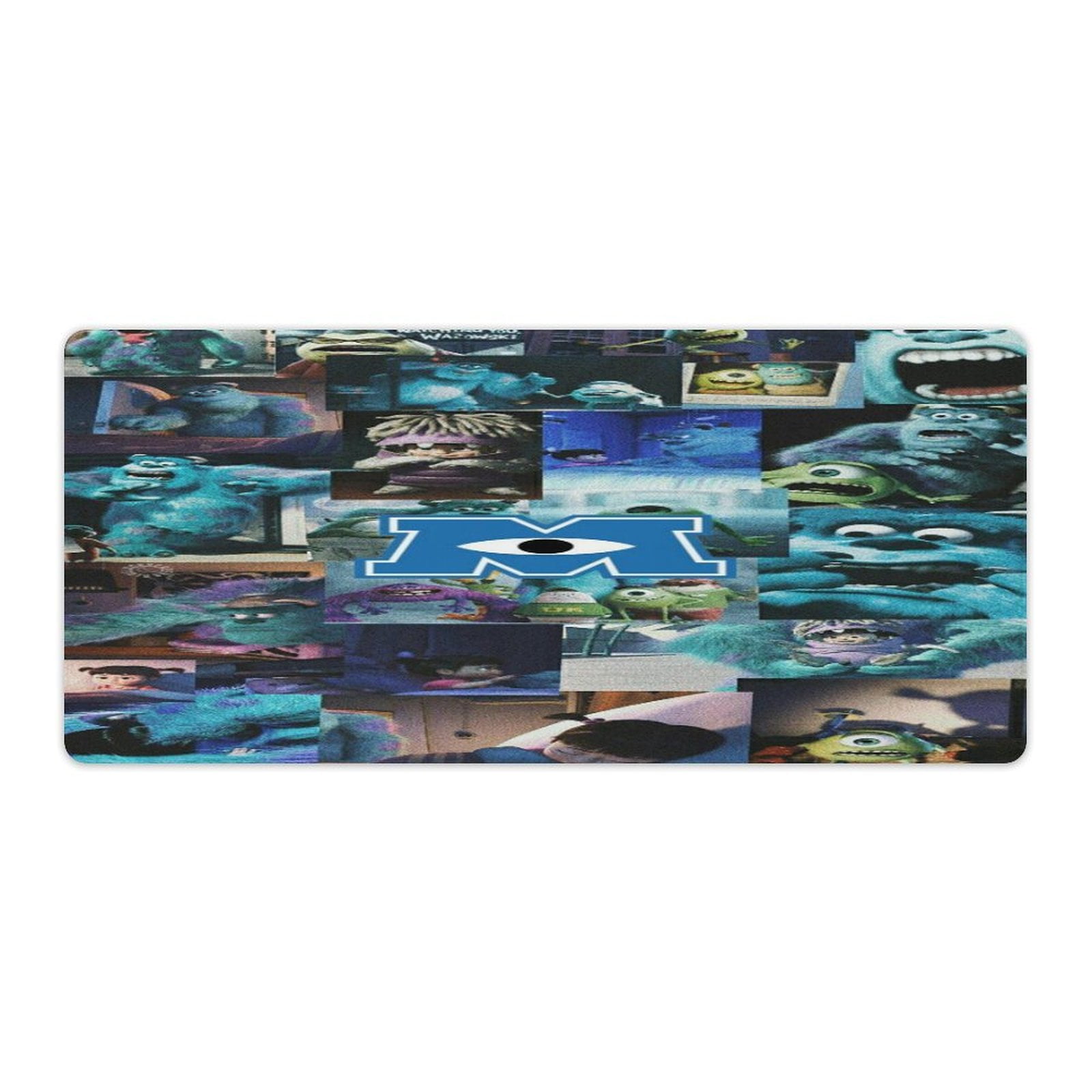 Monster Inc Large Mouse Pad with Stitched Edge Rubber Mouse Mat ...