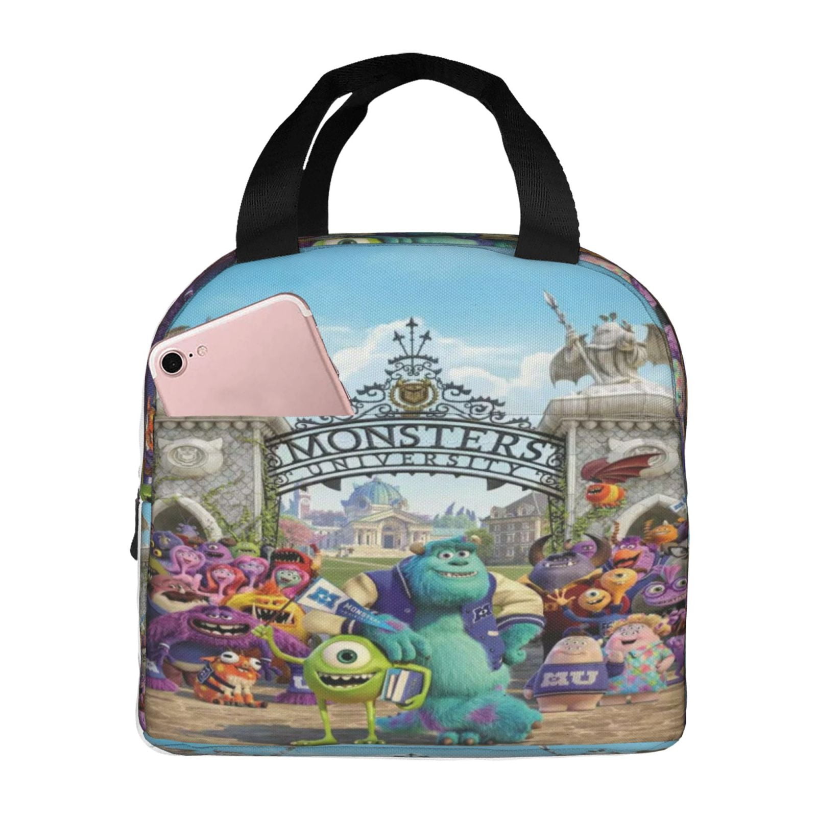Monster Inc Lunch Box Insulated Lunch Bag Women Men Reusable Lunch Tote ...