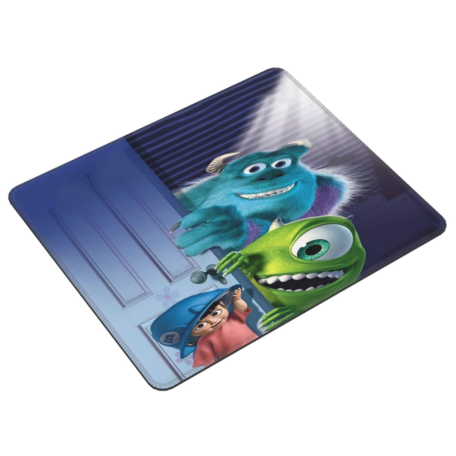 Monster Inc Mouse Pad with Stitched Edge Rubber Mouse Mat Waterproof ...