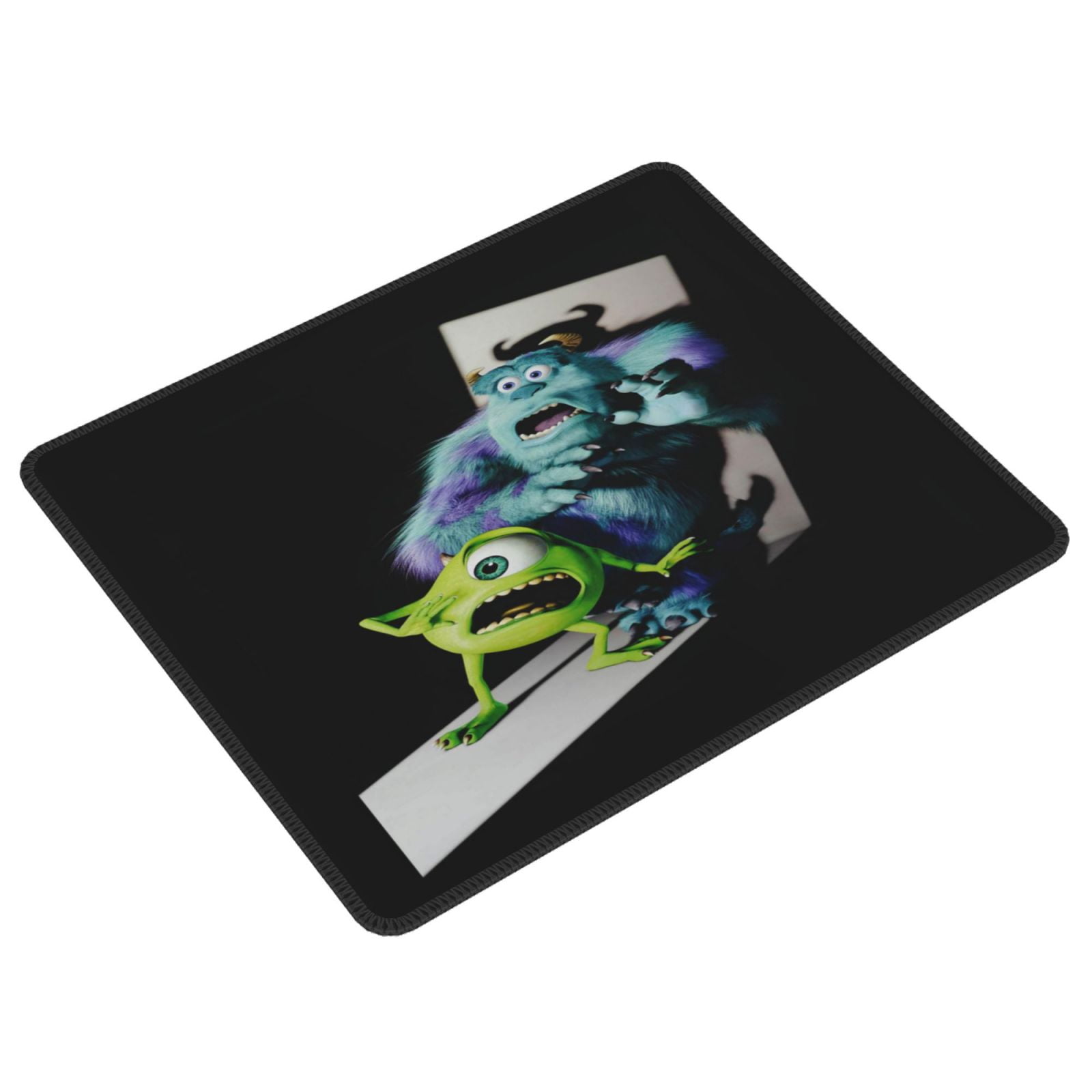 Monster Inc Mouse Pad with Stitched Edge Rubber Mouse Mat Waterproof ...