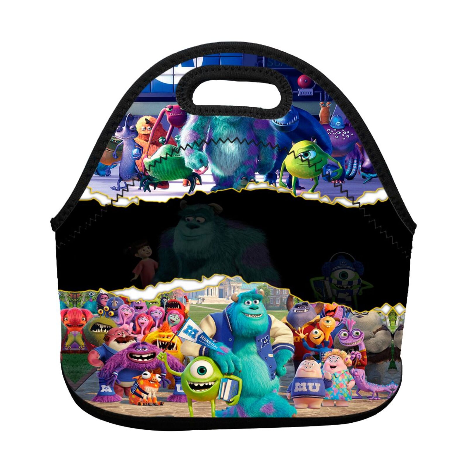 Monster Inc Neoprene Insutated Lunch Bag Cute Lunch Box Lunch Bag Tote ...