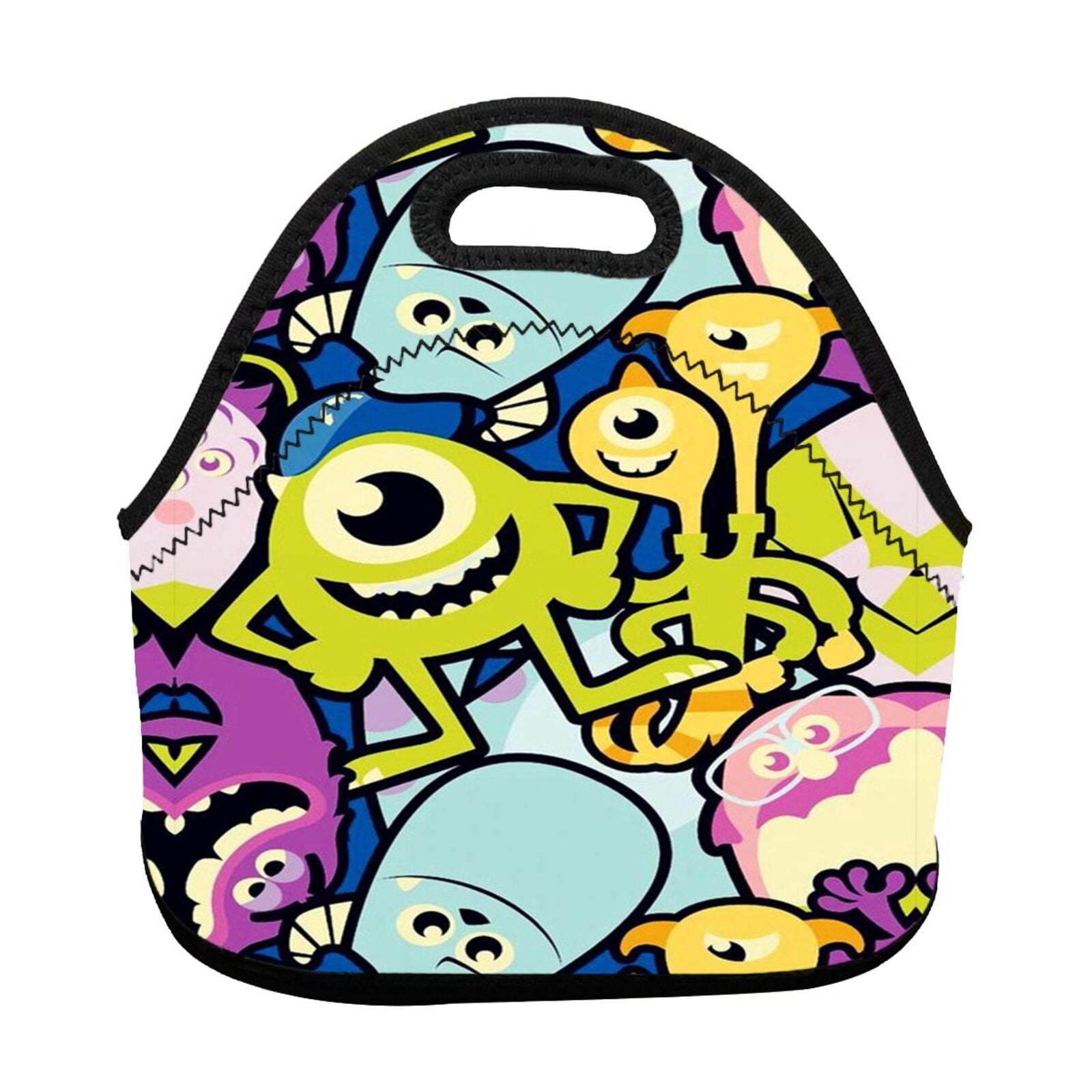 Monster Inc Neoprene Insutated Lunch Bag Cute Lunch Box Lunch Bag Tote ...