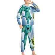 Teenage Mutant Ninja Turtles Boys Long Sleeve Graphic Top and Fleece Pants Pajama Set, 2-Piece ...