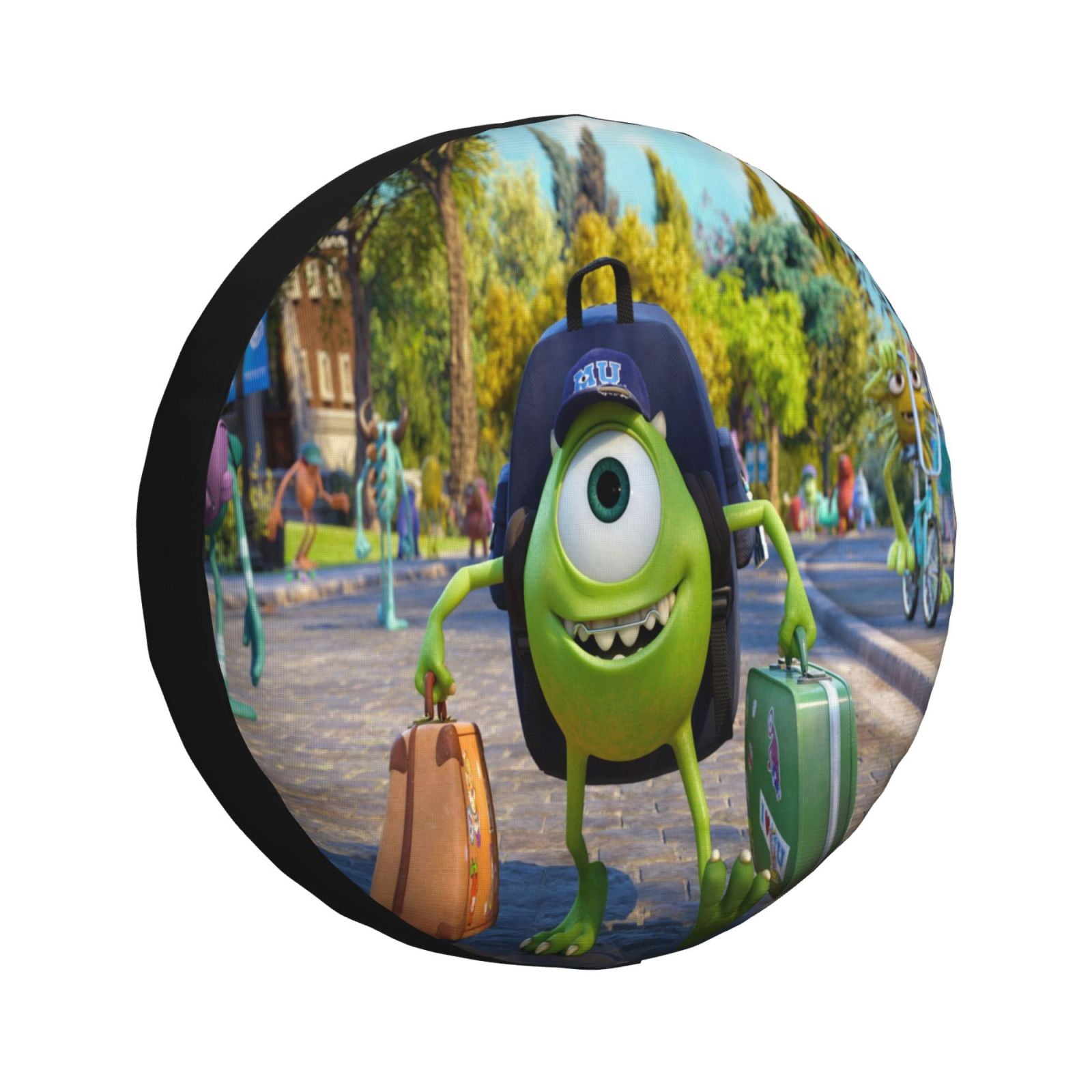Monster Inc Spare Tire Cover for RV SUV Truck Travel Cartoon Trailer ...