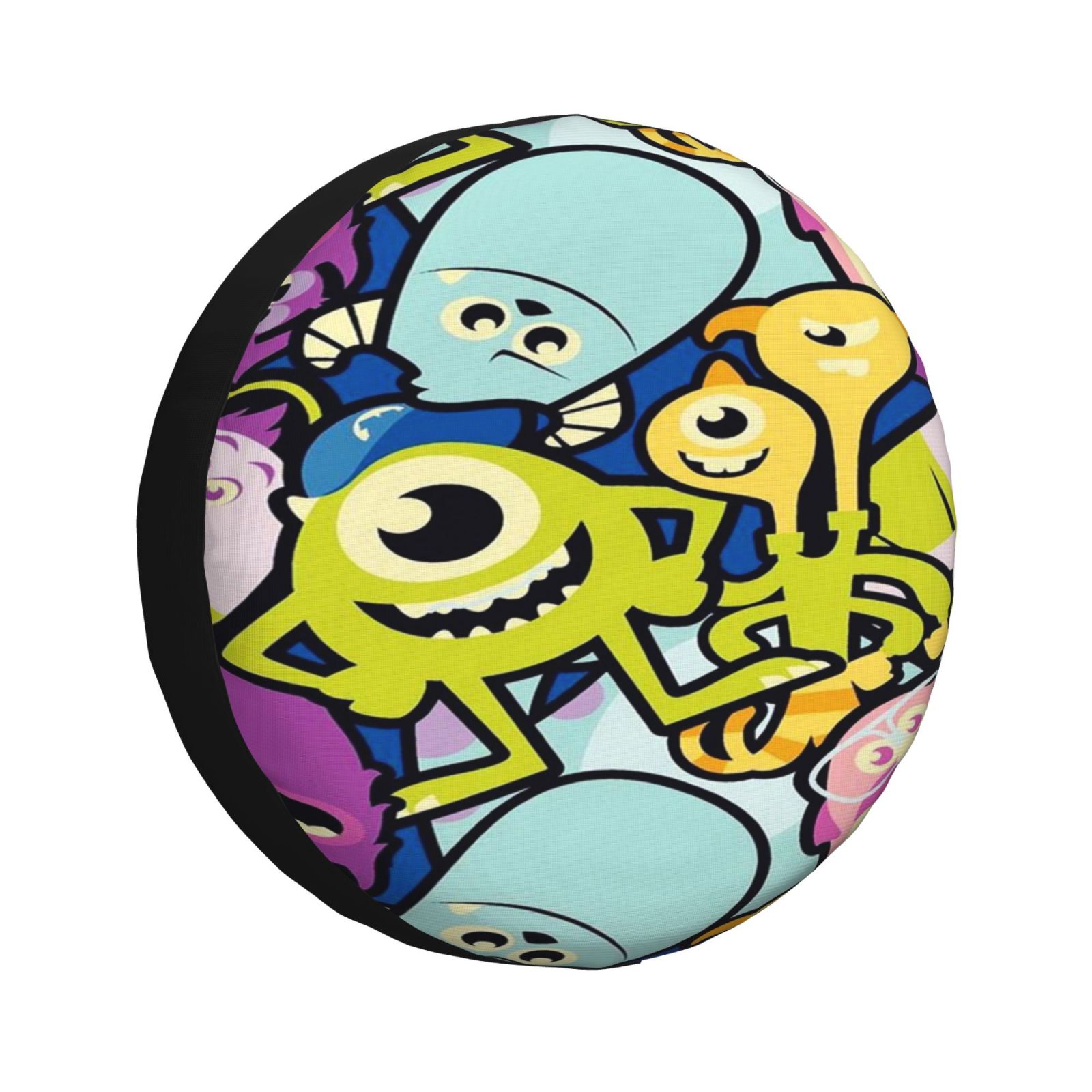 Monster Inc Spare Tire Cover for RV SUV Truck Travel Cartoon Trailer ...