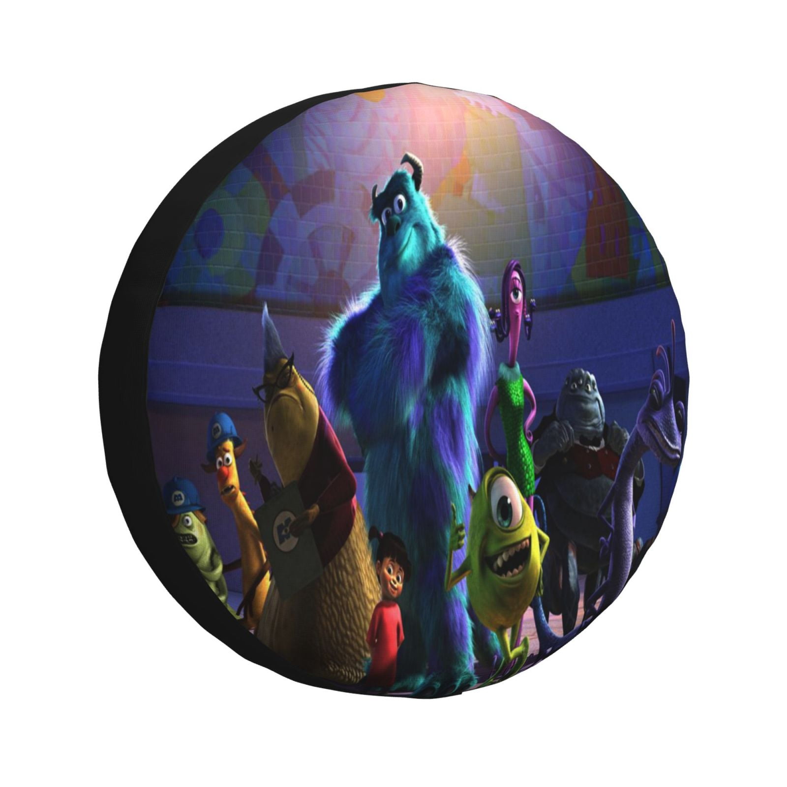 Monster Inc Spare Tire Cover for RV SUV Truck Travel Cartoon Trailer ...