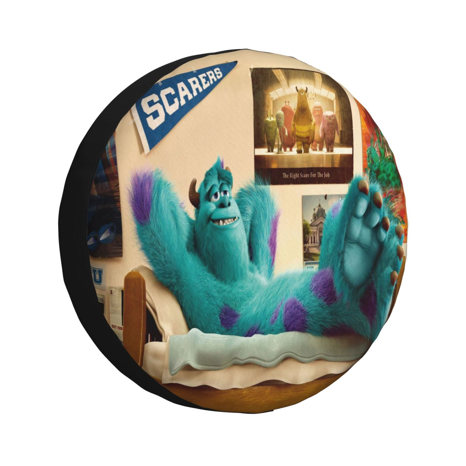 Monster Inc Spare Tire Cover for RV SUV Truck Travel Cartoon Trailer ...