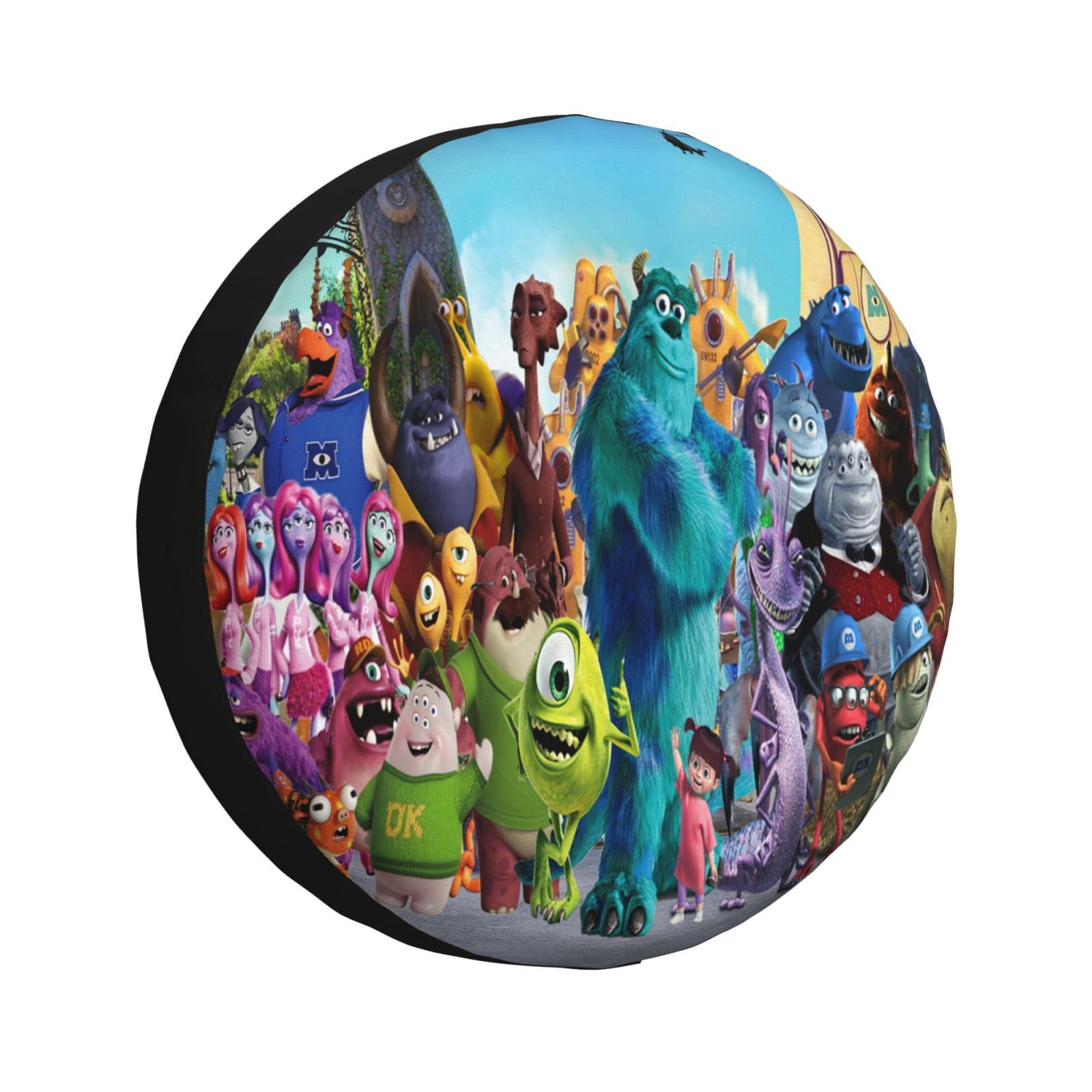 Monster Inc Spare Tire Cover for RV SUV Truck Travel Cartoon Trailer ...