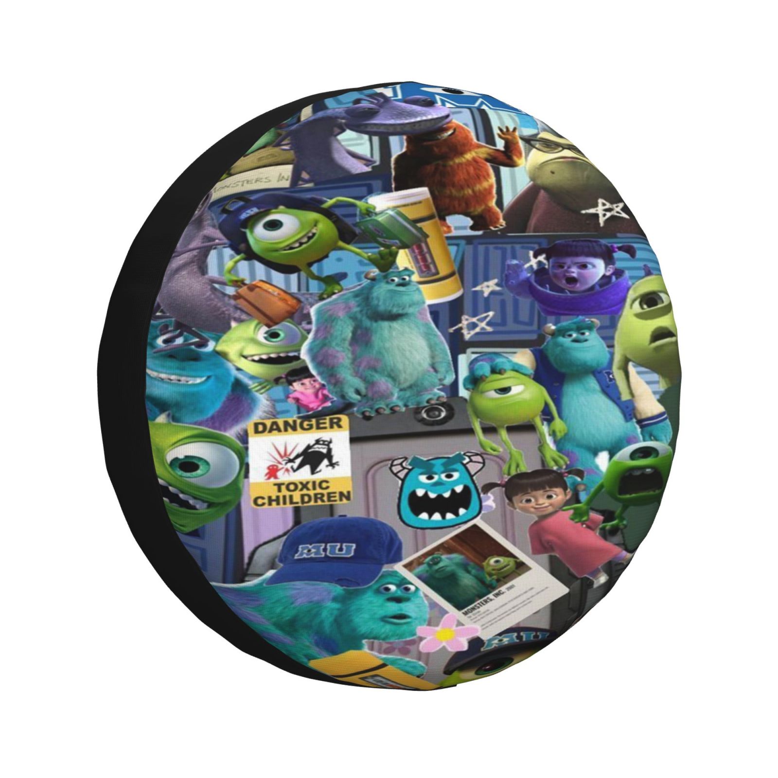 Monster Inc Spare Tire Cover for RV SUV Truck Travel Cartoon Trailer ...