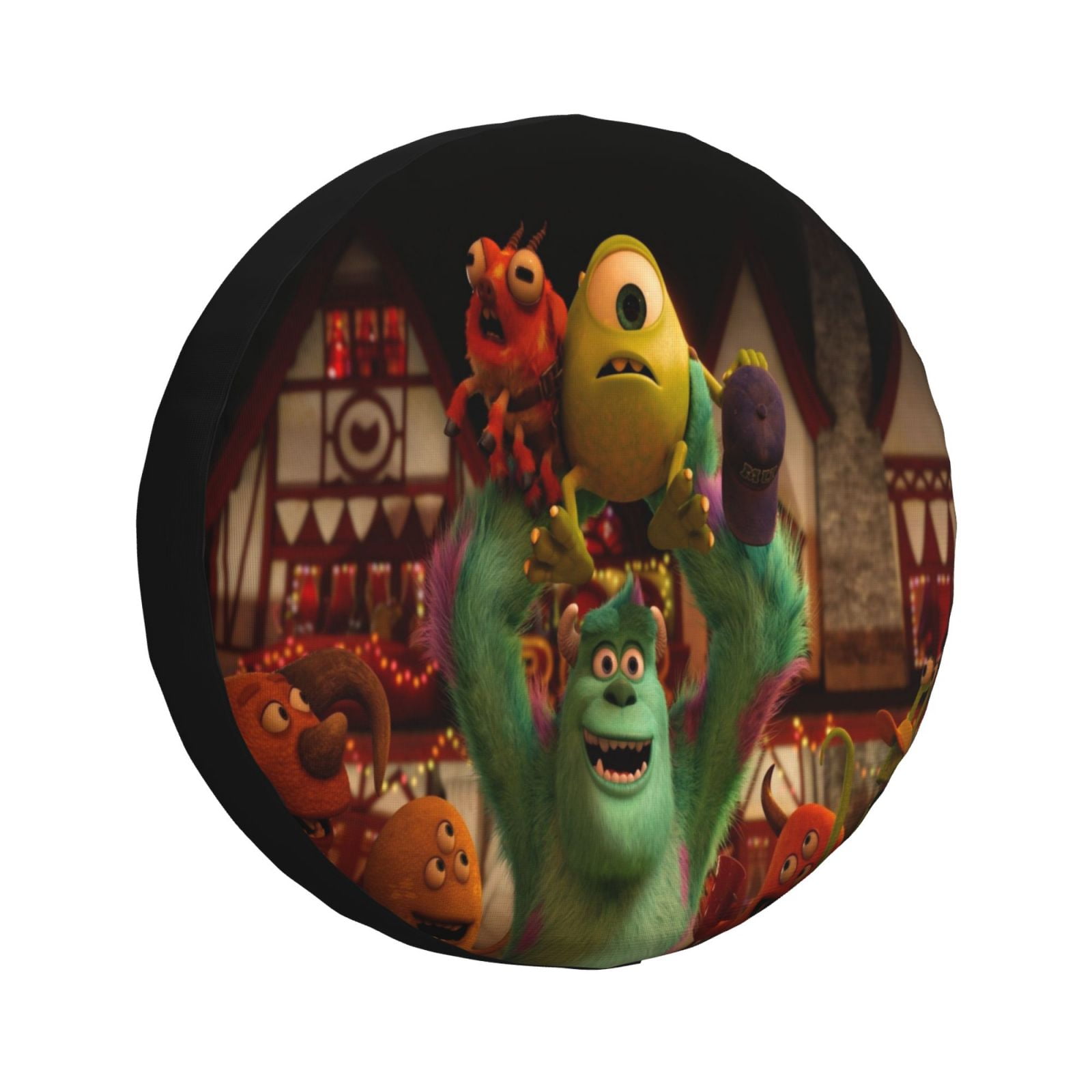Monster Inc Spare Tire Cover for RV SUV Truck Travel Cartoon Trailer ...