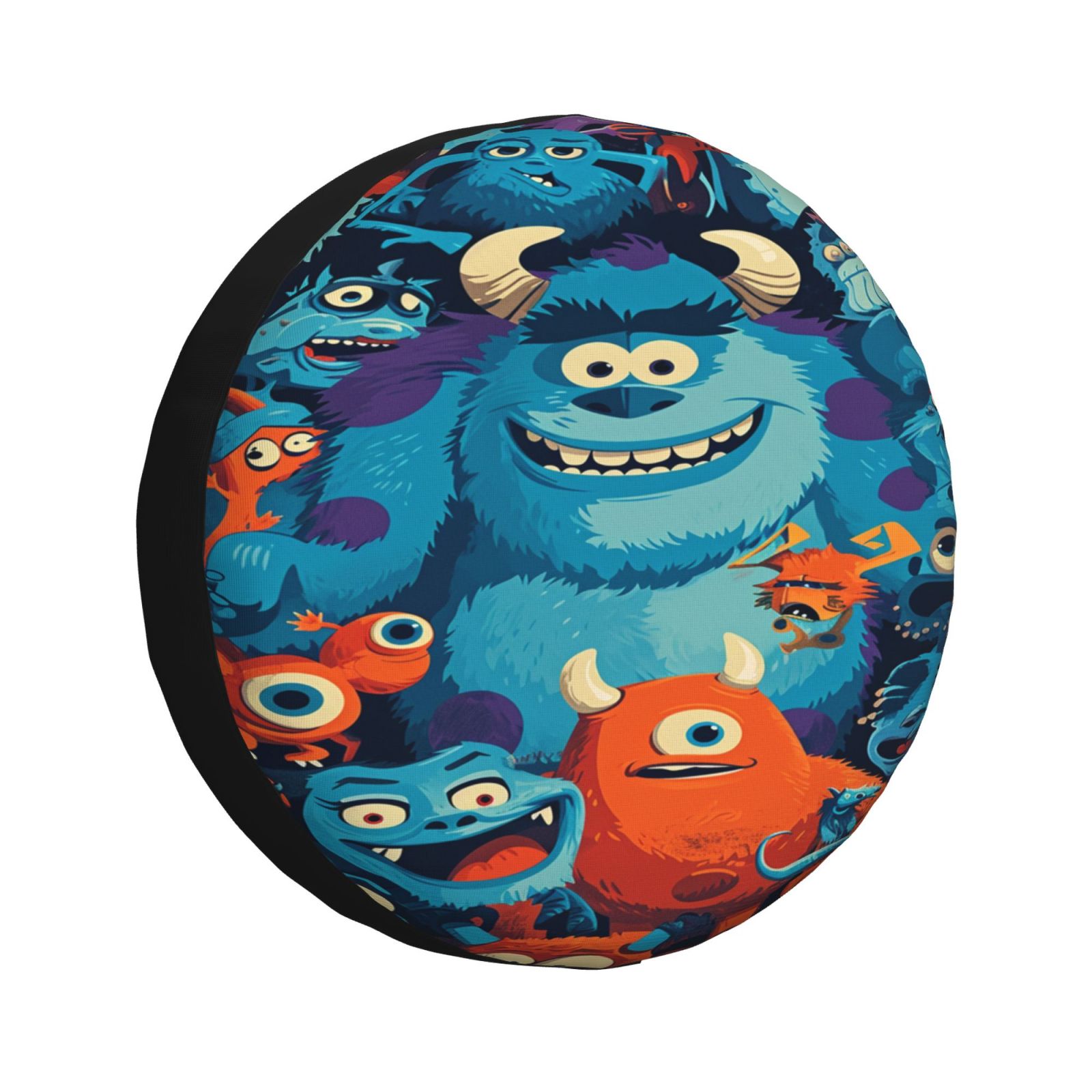 Monster Inc Spare Tire Cover for RV SUV Truck Travel Cartoon Trailer ...