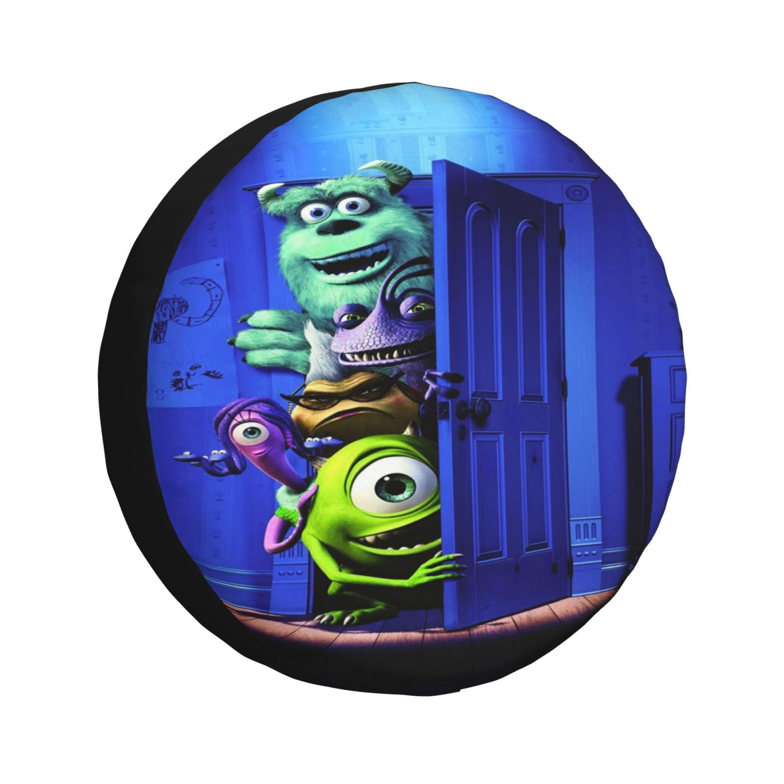 Monster Inc Spare Tire Cover for RV SUV Truck Travel Cartoon Trailer ...