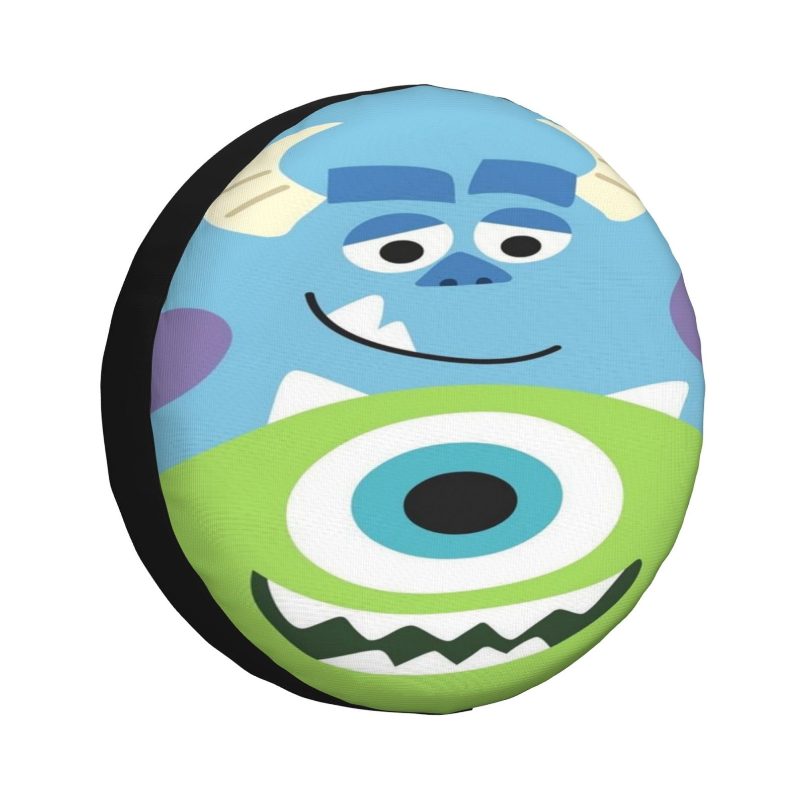 Monster Inc Spare Tire Cover for RV SUV Truck Travel Cartoon Trailer Tires Protectors ...