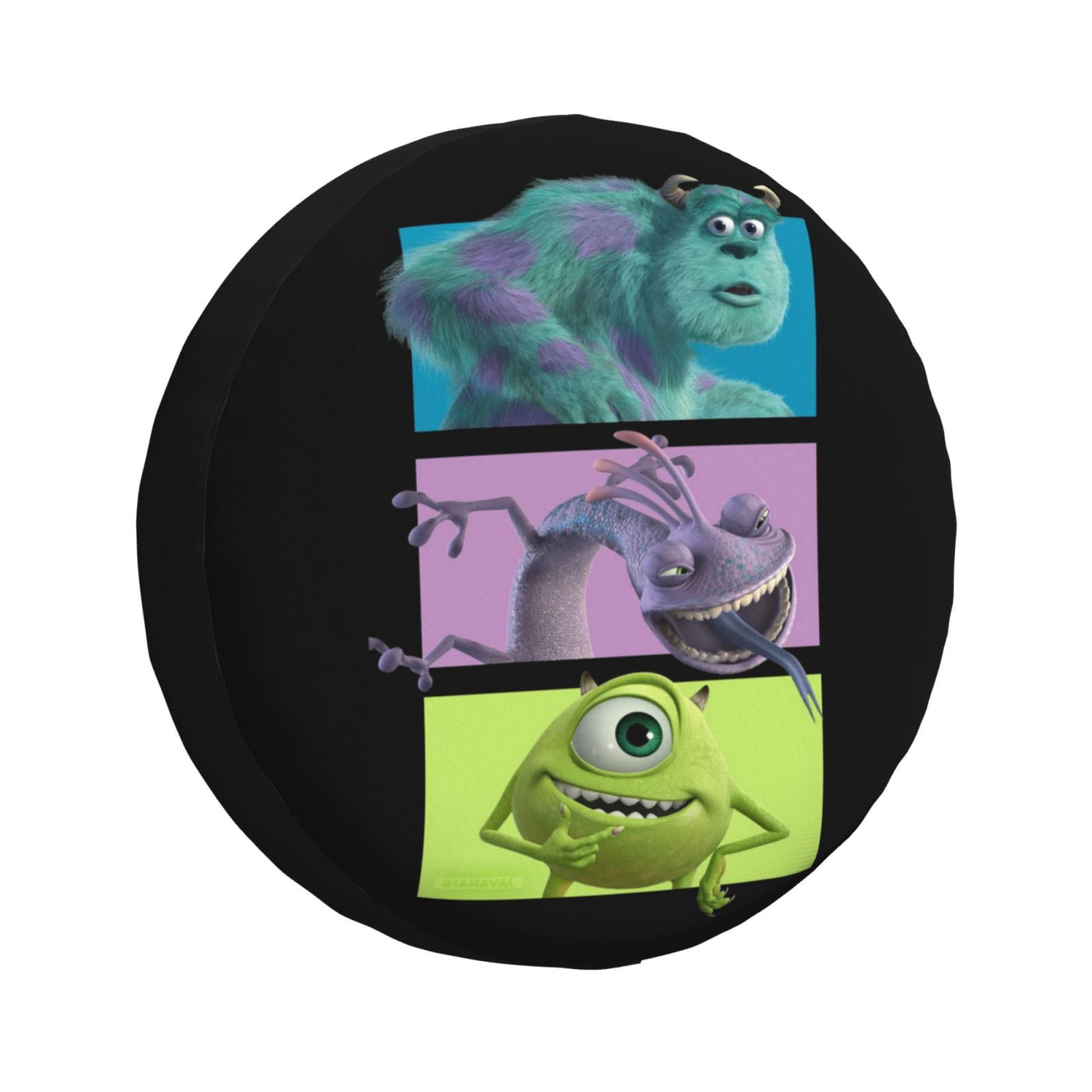 Monster Inc Spare Tire Cover for RV SUV Truck Travel Cartoon Trailer ...