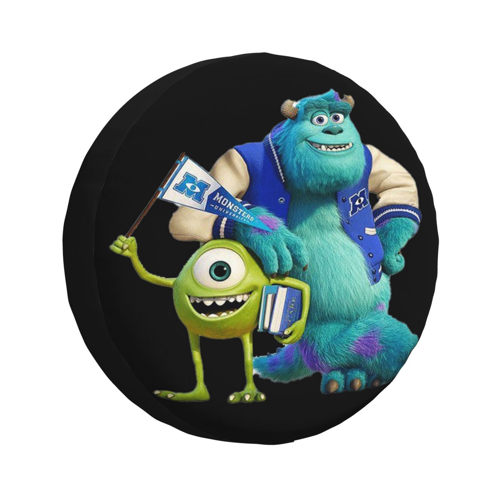 Monster Inc Spare Tire Cover for RV SUV Truck Travel Cartoon Trailer ...
