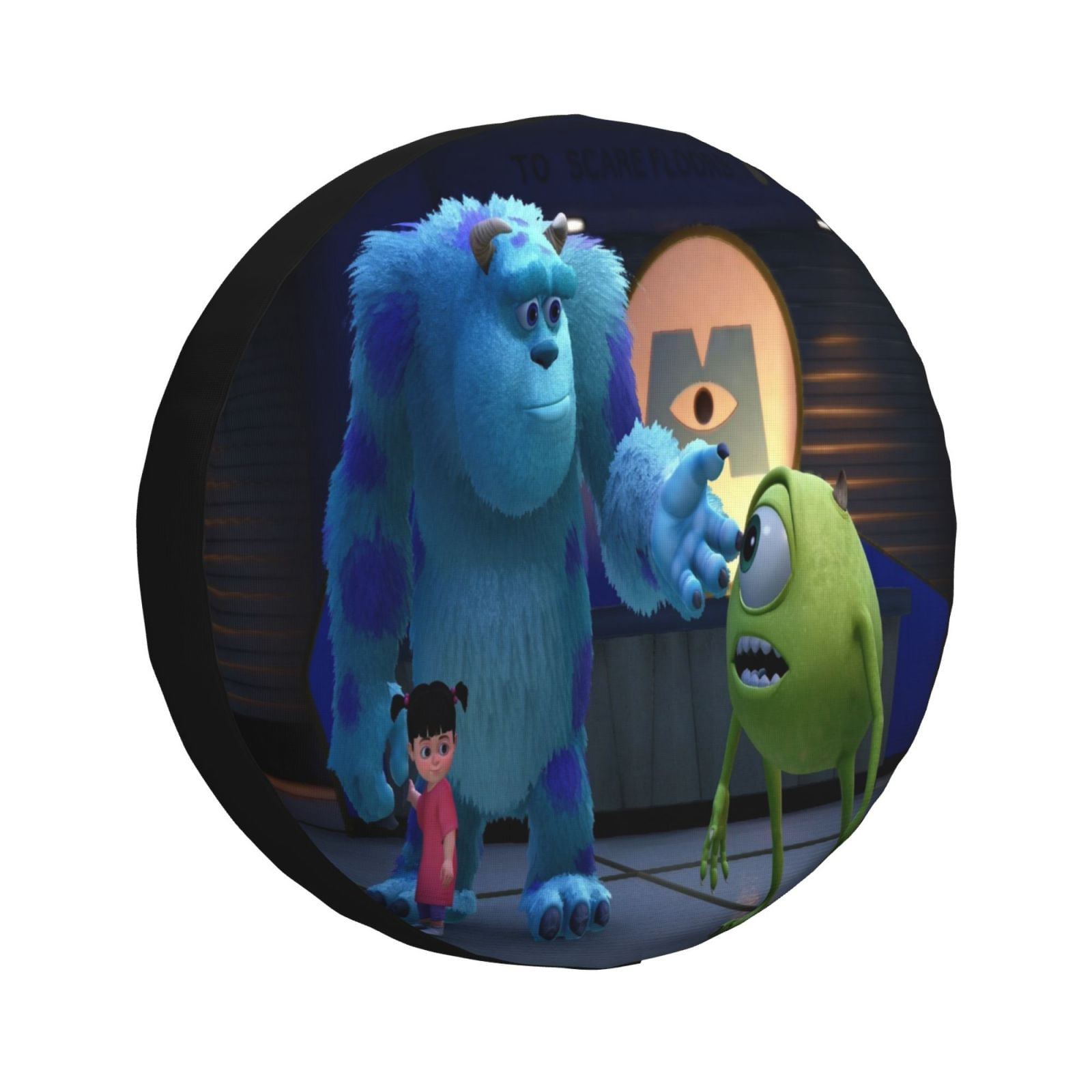 Monster Inc Spare Tire Cover for RV SUV Truck Travel Cartoon Trailer ...
