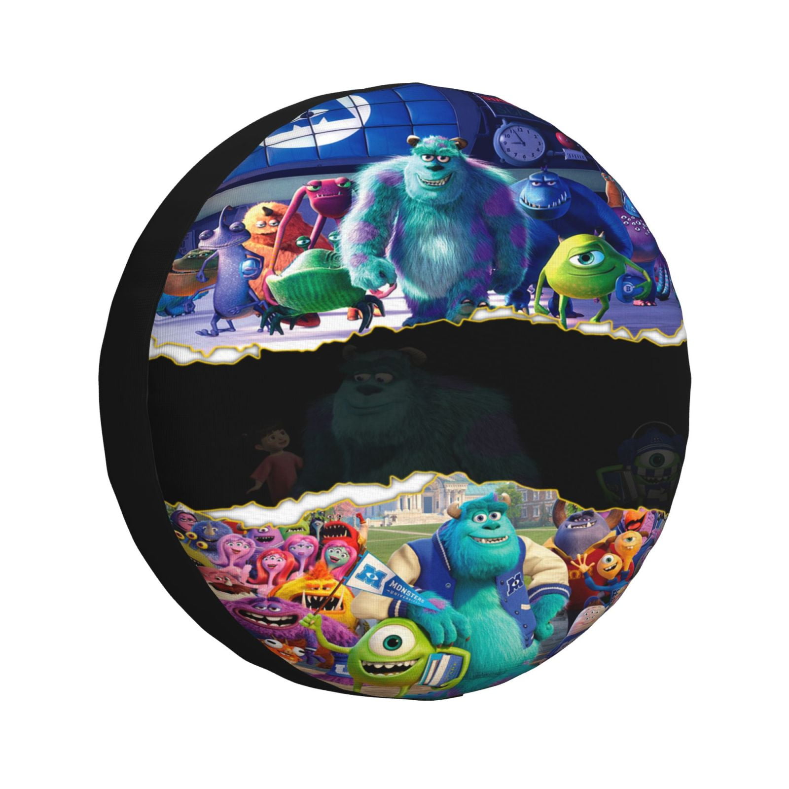 Monster Inc Spare Tire Cover for RV SUV Truck Travel Cartoon Trailer ...