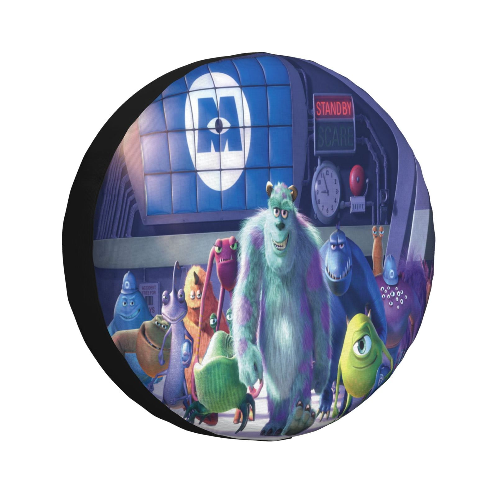 Monster Inc Spare Tire Cover for RV SUV Truck Travel Cartoon Trailer ...