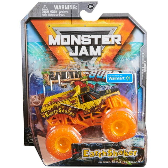 Monster Jam 1:64 Earth Vs. Surf Pirate’s Curse (Walmart Exclusive ...