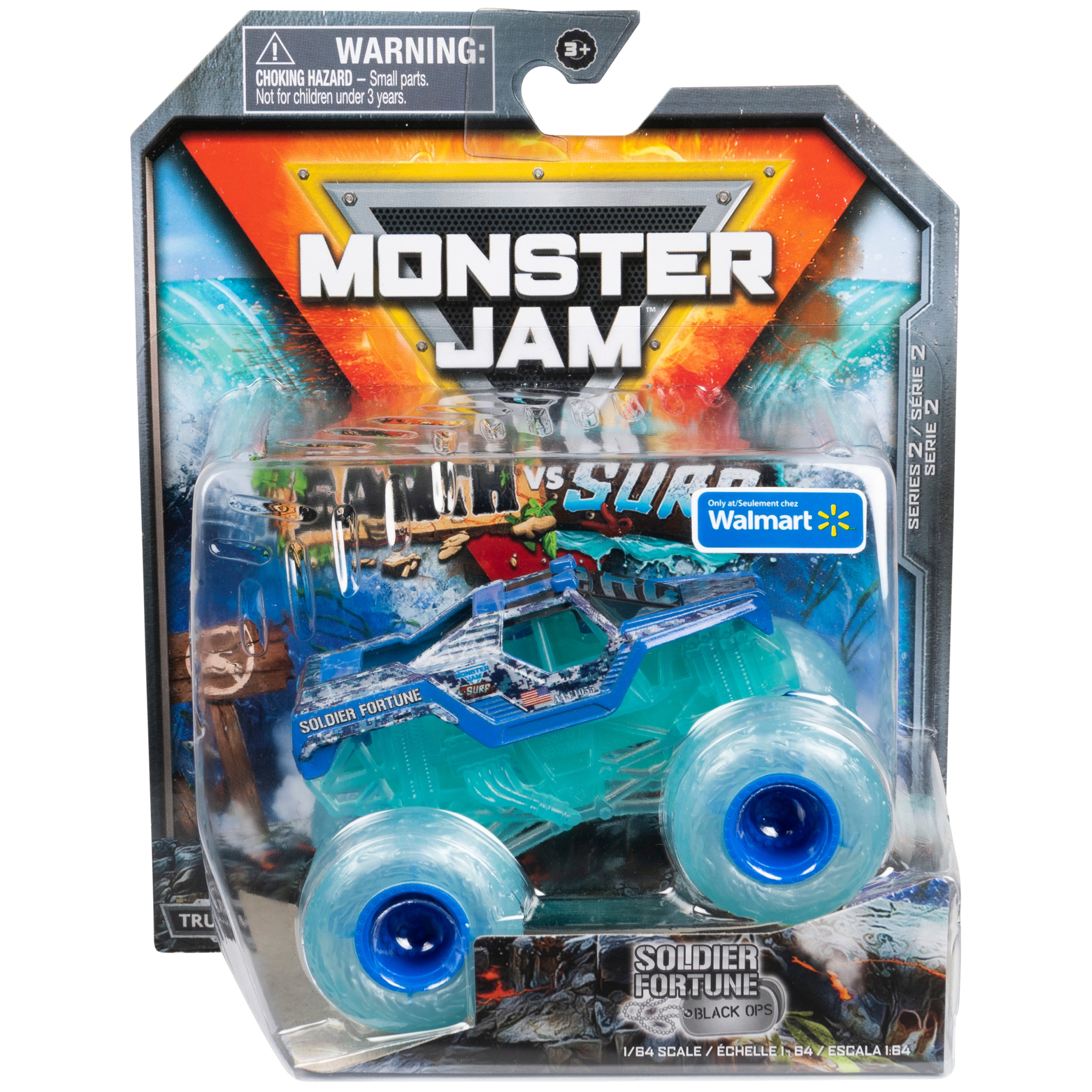 Monster Jam 1:64 Soldier Fortune Black Ops (Walmart Exclusive ...