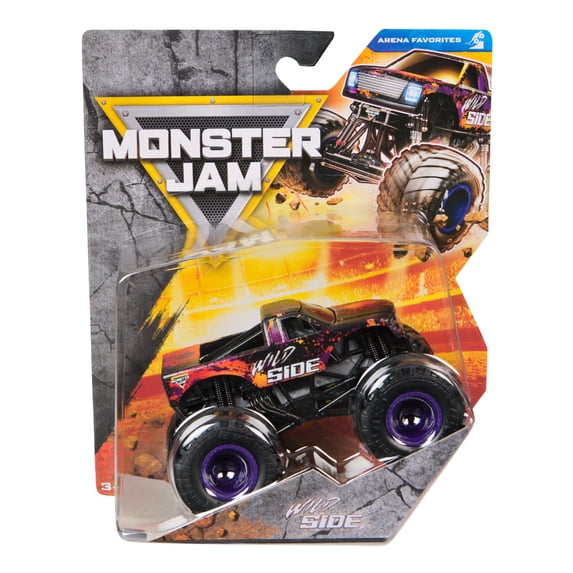 Monster Jam Wild Side Monster Truck, 1:64 Scale - Walmart.com