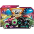 Monster Jam Toys, Neon Nitro 1:64 Scale Monster Trucks 2-Pack, Sparkle ...