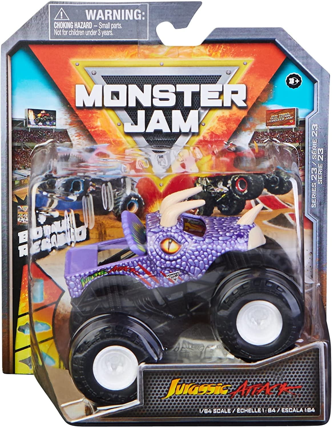 Monster Jam 2022 Spin Master 1:64 Diecast Truck with Bonus Accessory ...