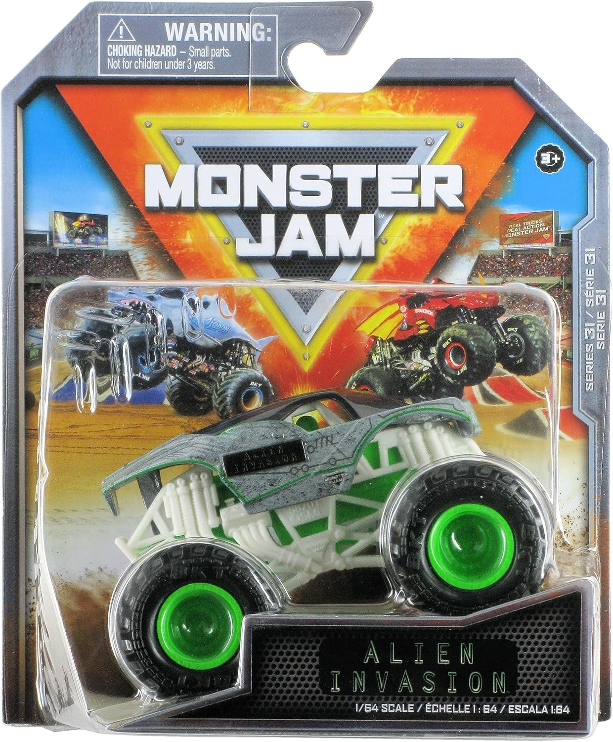 Monster Jam 2023 Spin Master 1:64 Diecast Truck Series 31 Steel Reveal ...