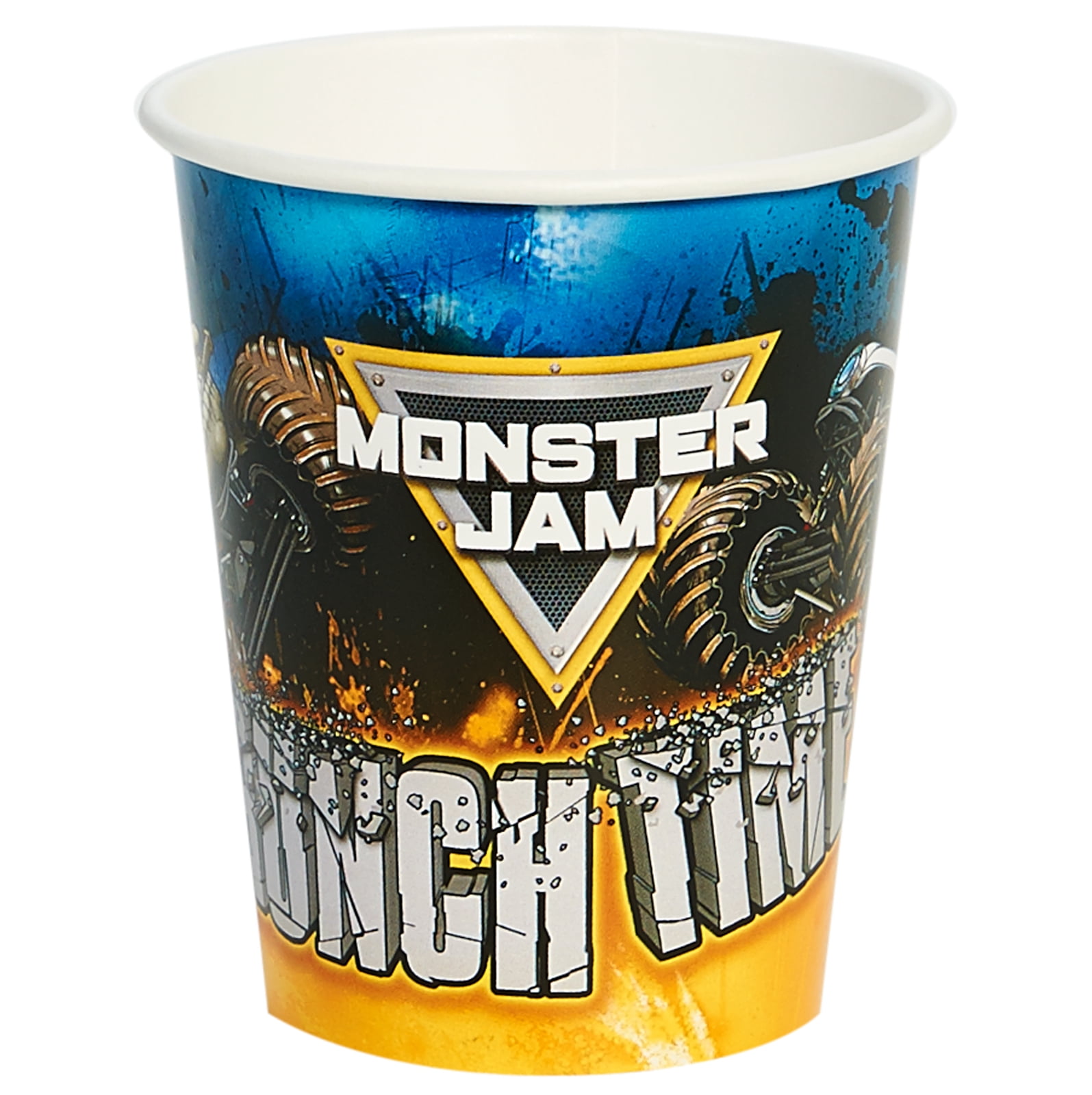 Monster Jam 9 oz. Paper Cups (8 Count) - Walmart.com