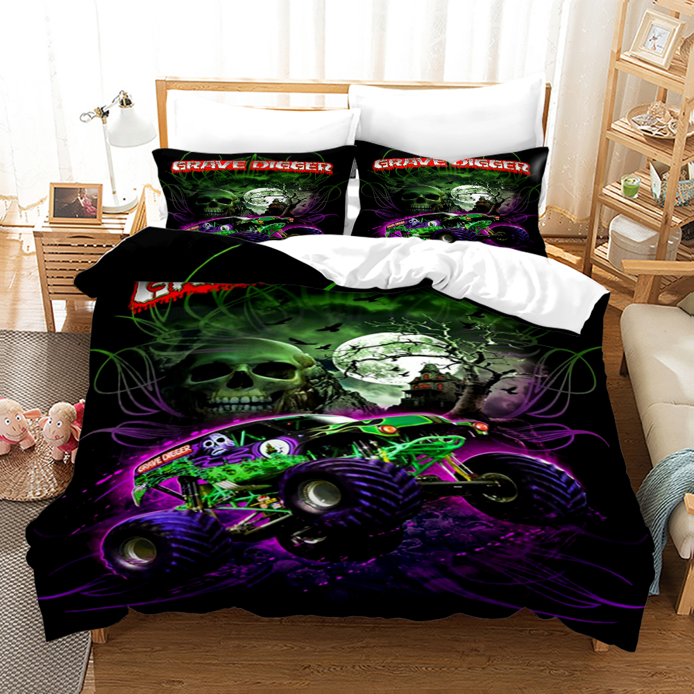 Monster Jam Bedding Set Single Twin Full Queen King Size Monster Jam ...