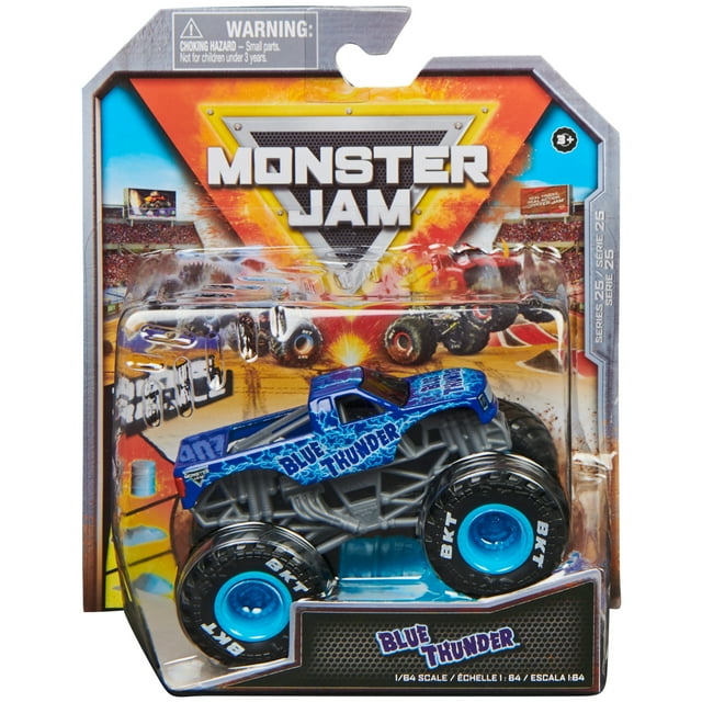 Monster Jam Blue Thunder - 1:64 Scale - Walmart.com