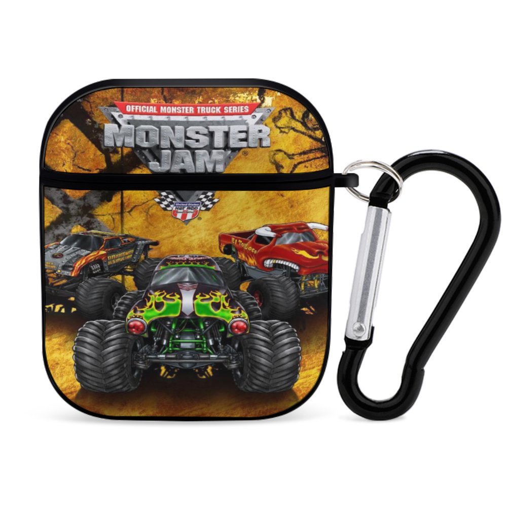 Monster Jam Bluetooth Headset Cover with Keychain Fashion PC Hard Shell ...