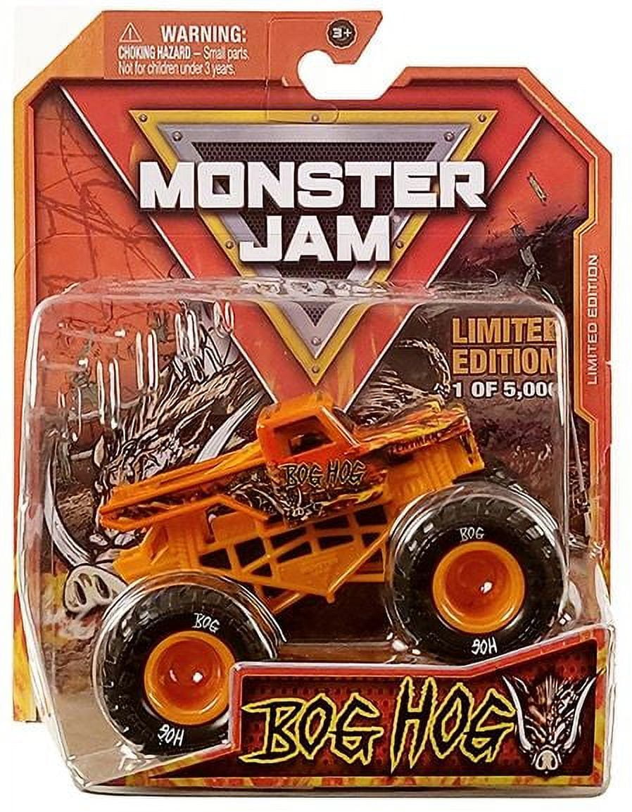 Monster Jam Bog Hog Truck Vehicles - Walmart.com