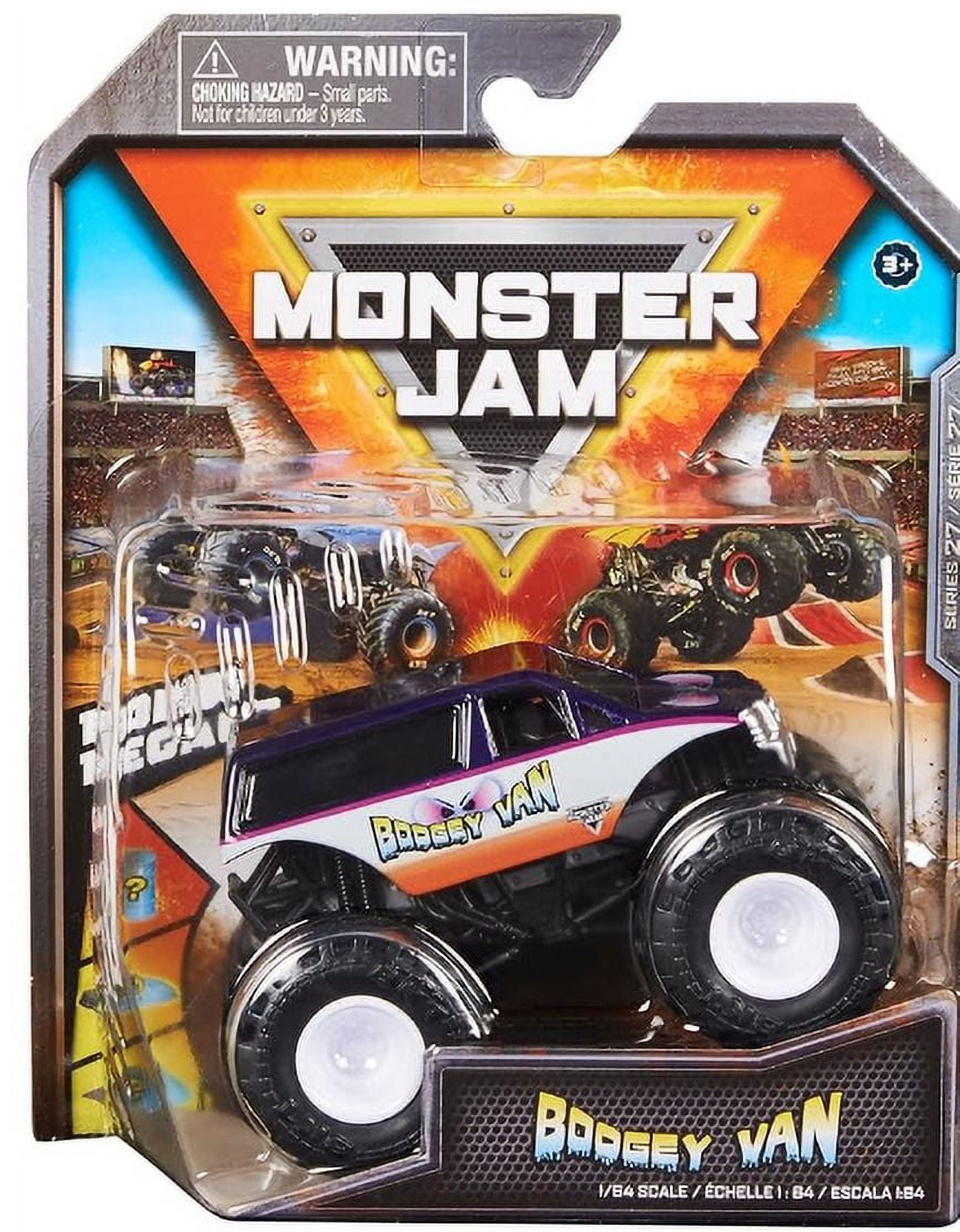 Monster Jam Boogey Van Truck Play Vehicles, Diecast, 5.6 oz - Walmart.com