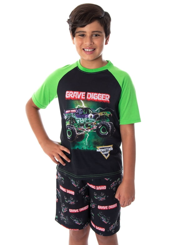 Monster Truck Pajamas