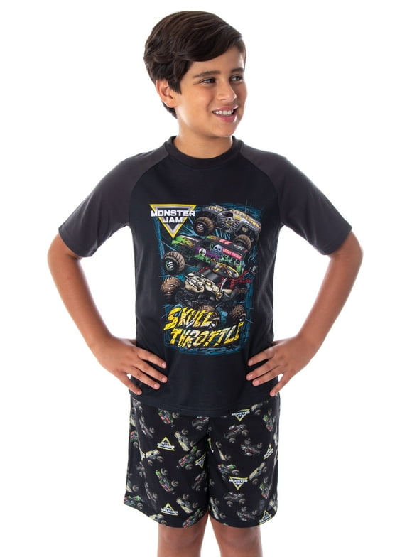 Monster Truck Pajamas
