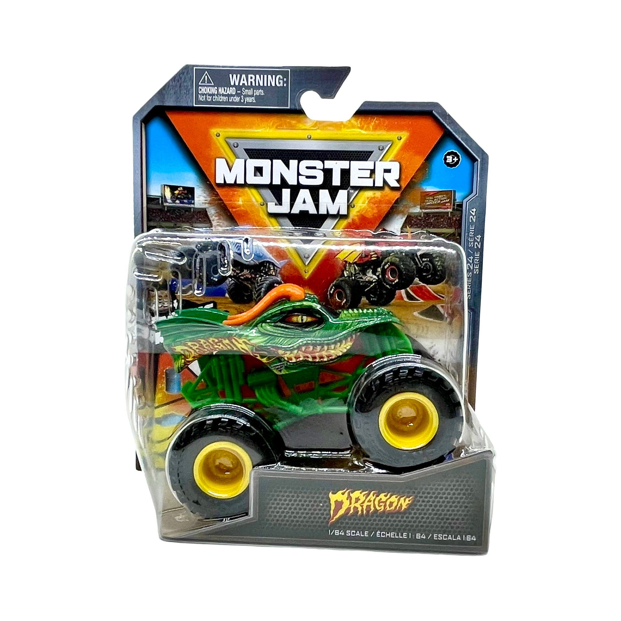 Monster Jam Crazy Creatures Series 24 Dragon Truck - Walmart.com