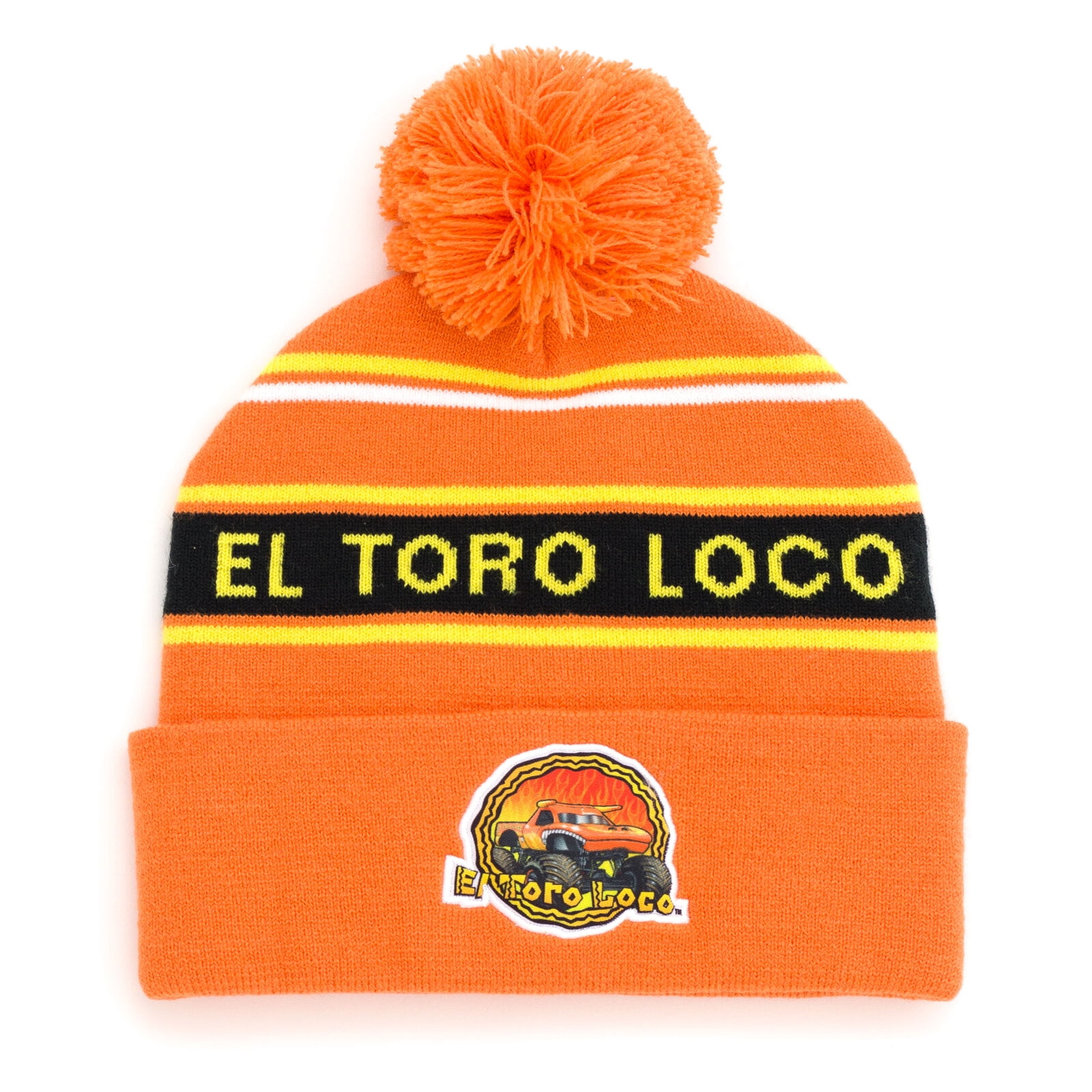 Monster Jam El Toro Loco Beanie Winter Hat Newborn to One Size ...