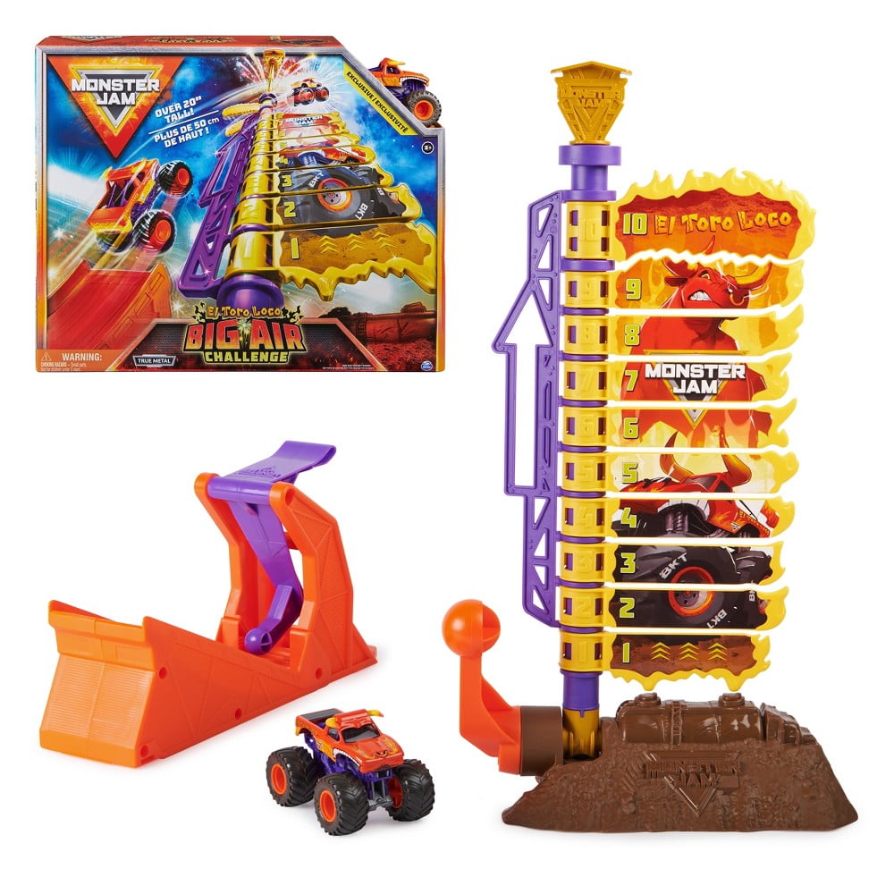 Monster Jam El Toro Loco Big Air Challenge, 4 Count - Walmart.com
