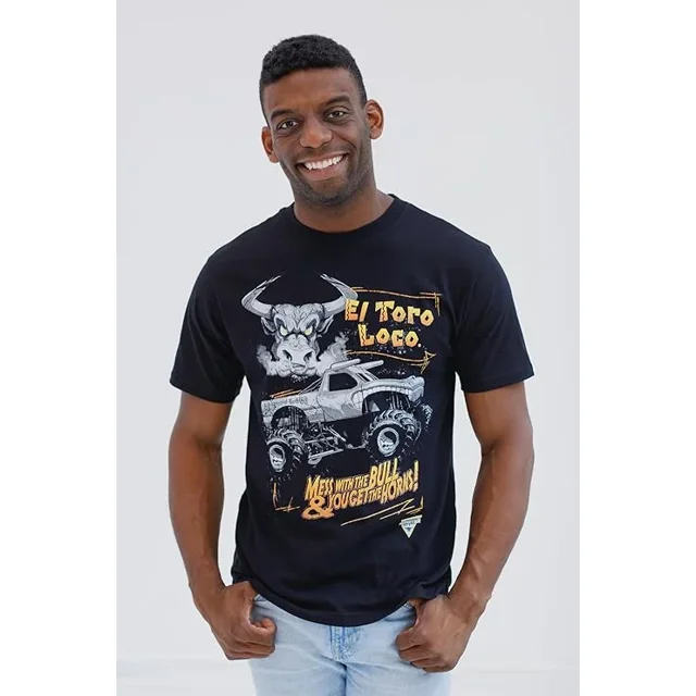 Monster Jam El Toro Loco T-Shirt | Official Monster Truck Graphic Tee ...