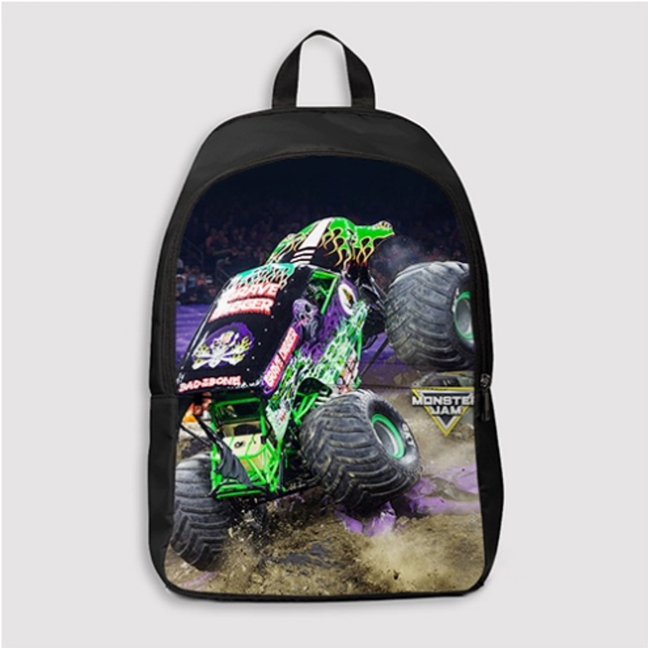 Monster Jam Grave Digger Custom Backpack - Walmart.com