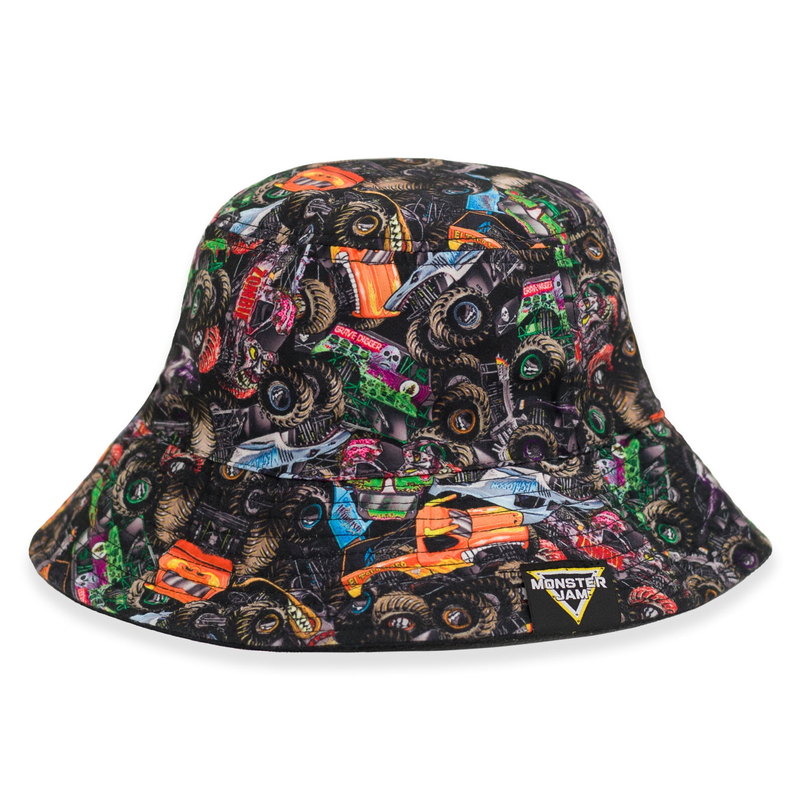 Monster Jam Grave Digger El Toro Loco Megalodon Bucket Sun Hat Newborn ...