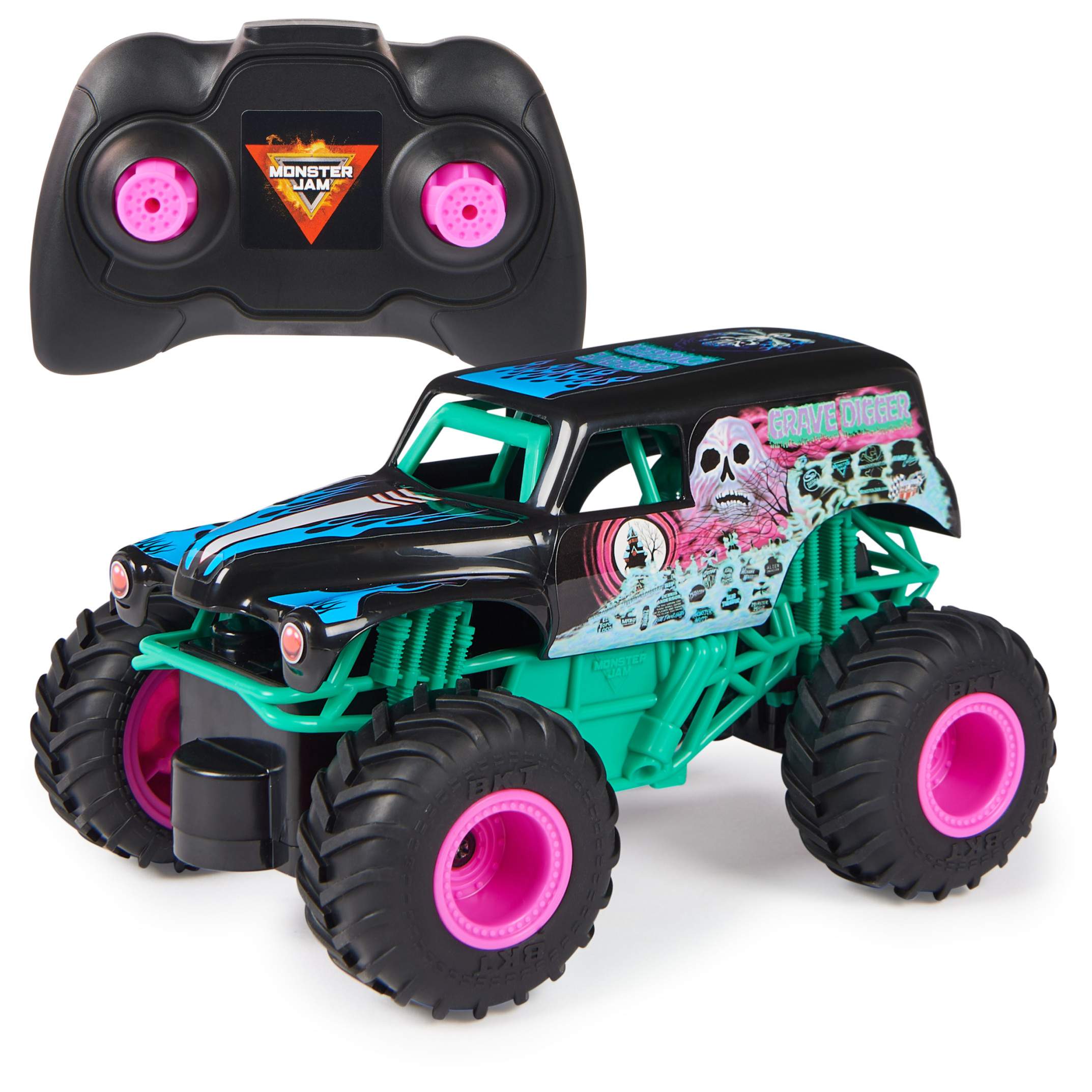 Monster Jam, Official El Toro Loco Remote Control Monster Truck, 1:15 ...
