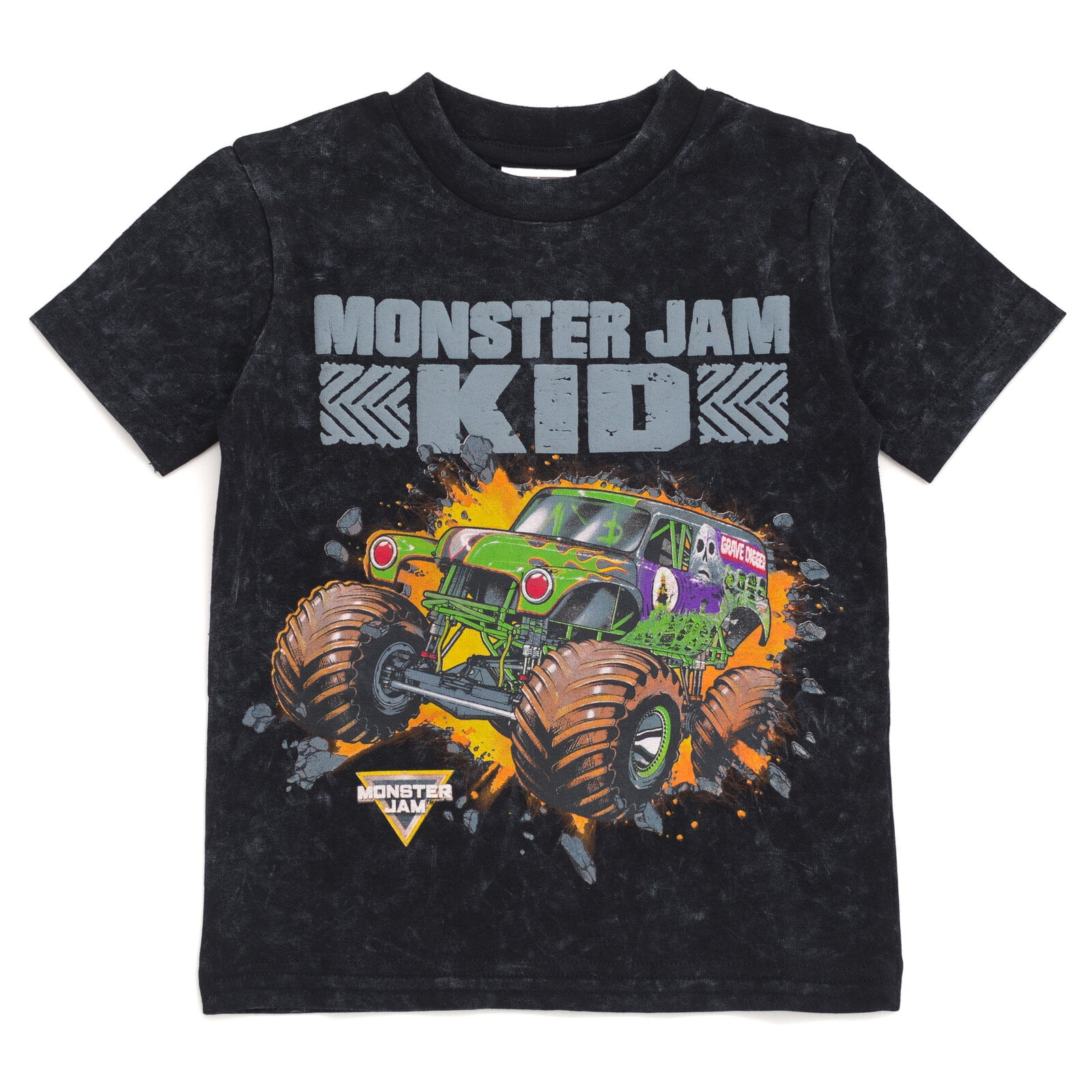 Monster Jam Grave Digger Vintage Wash Matching Family T-Shirt Toddler ...