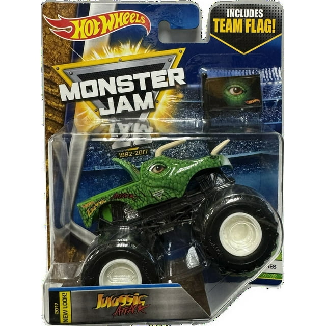 Monster Jam Jurassic ATTACK Creatures 2017 Team Flag Series 25th ...