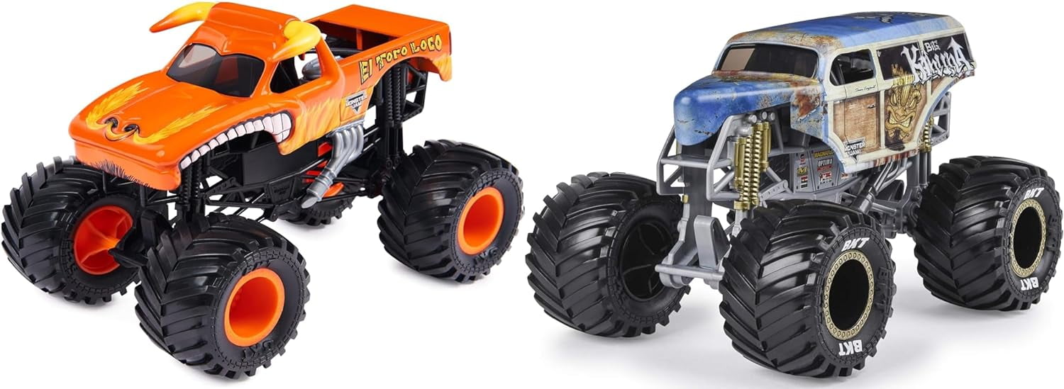 Monster Jam Kids El Toro Loco Truck Play Vehicles - Walmart.com