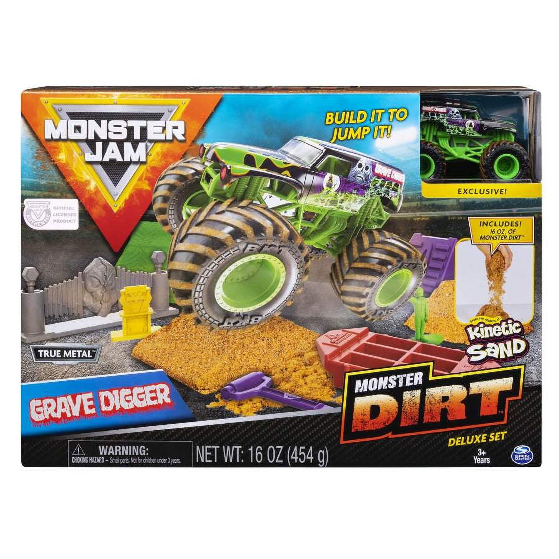 Monster Jam Kinetic Assortment Playset - Walmart.com