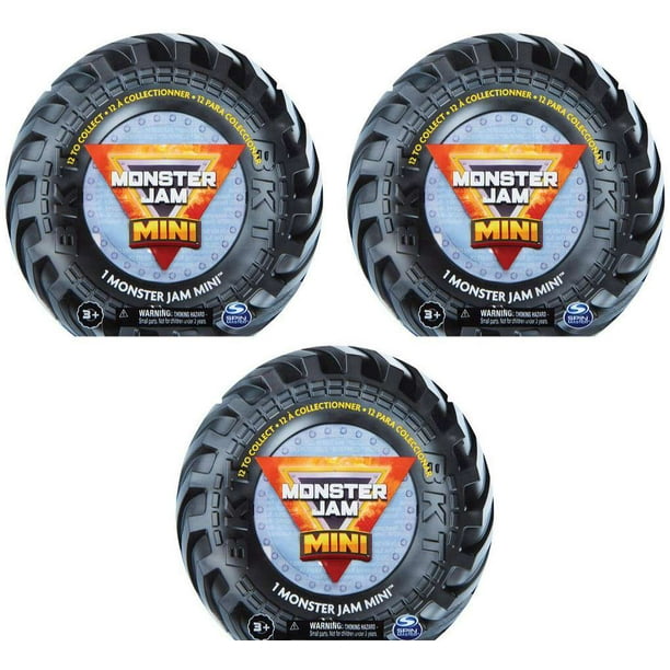 Supermicro Collectible Action Figures, Monster Jam, 3 Count - Walmart ...