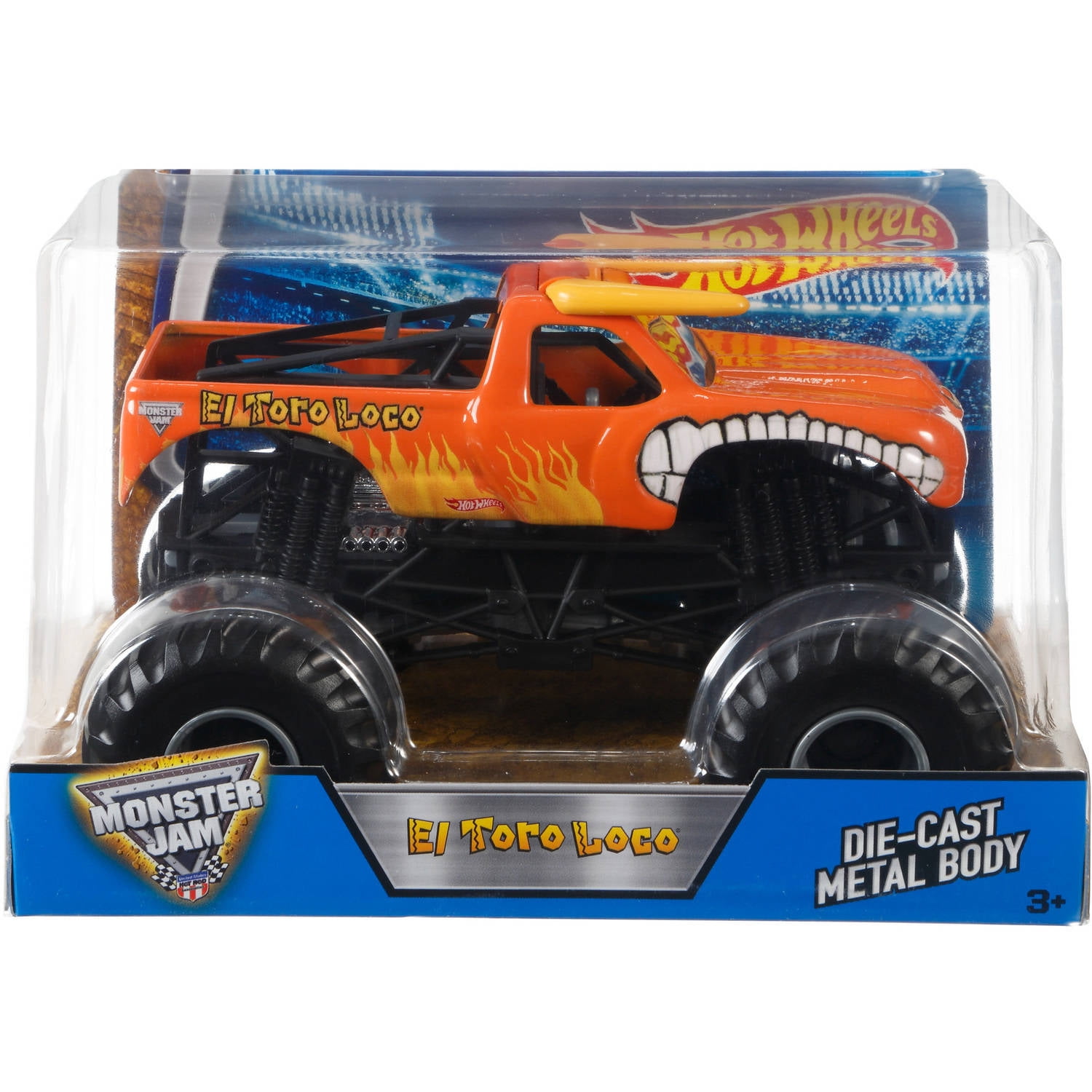 Monster Jam Mattel Hot Wheels Hw Mj 1:24 Asst - Walmart.com