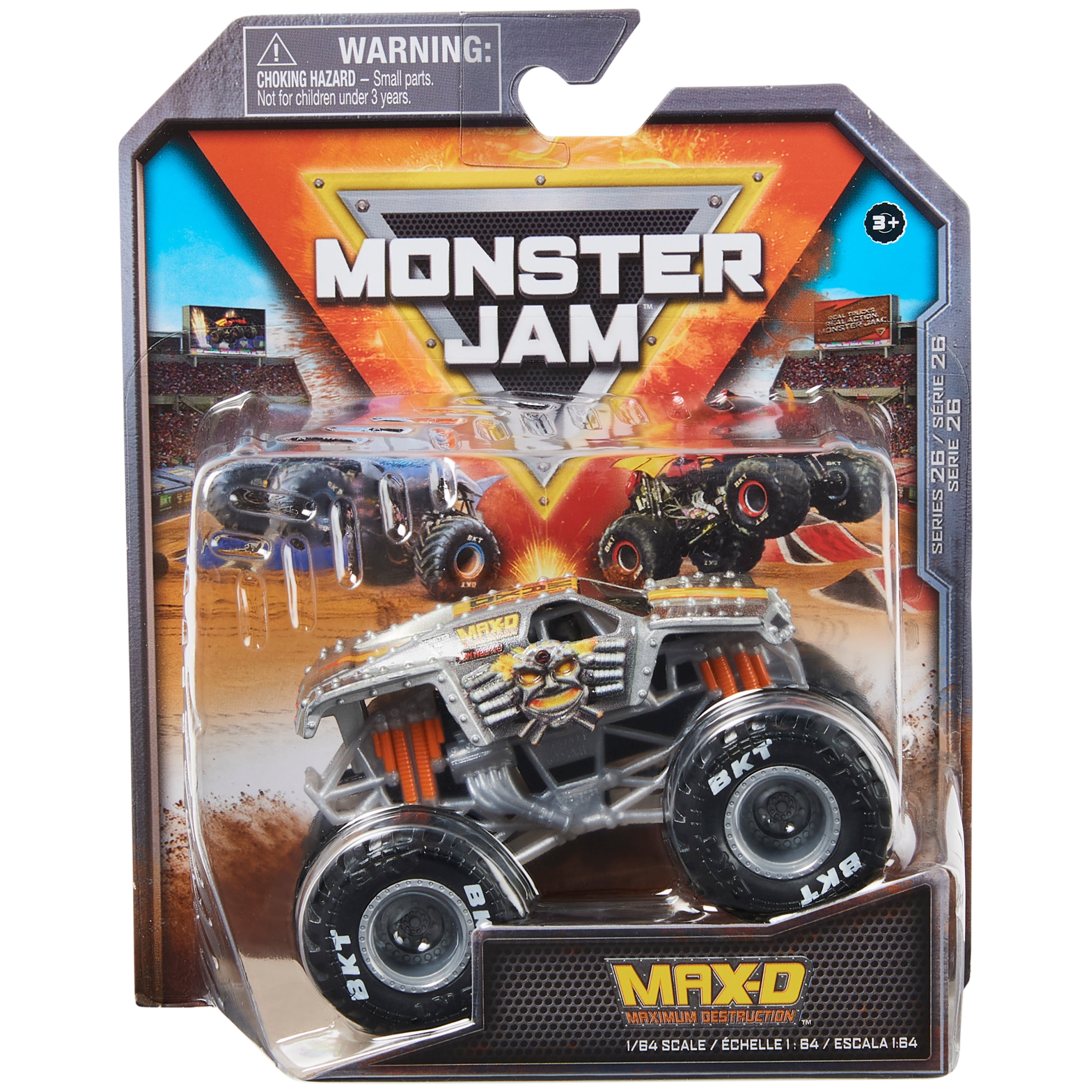 Monster Jam Max D - 1:64 Scale - Walmart.com